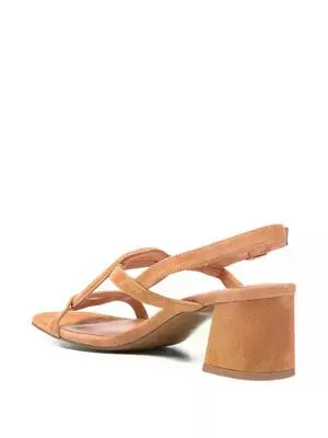 BIBI LOU Suede Finish Slingback Sandals