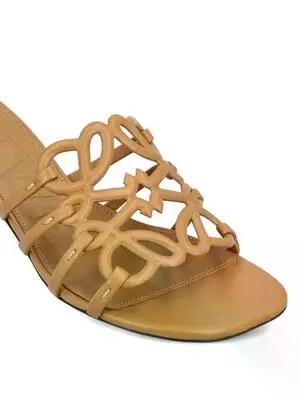 Loewe Petal Anagram Sandals