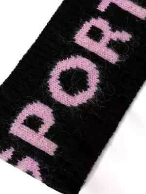 SPORTALM Logo-intarsia Knitted Headband