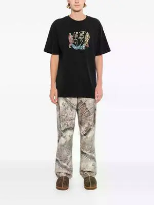 MELT Skeleton-print T-shirt - Black