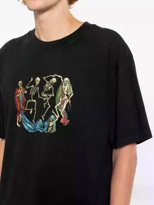 MELT Skeleton-print T-shirt