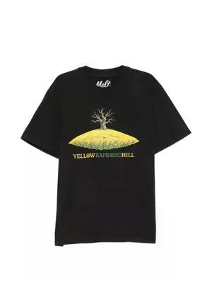 MELT Graphic-print T-shirt - Black