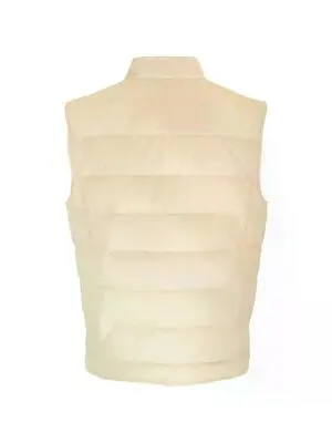 AL DUCA D’AOSTA 1902 Padded Suede Gilet - Neutrals