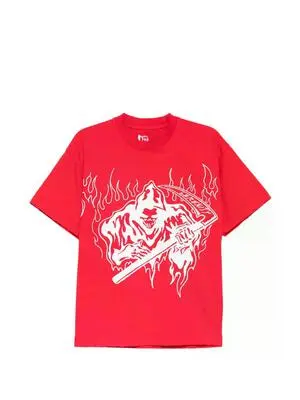 WARREN LOTAS Graphic-print T-shirt - Red