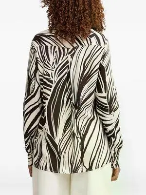 Guess Zebra-print Long-sleeve Shirt