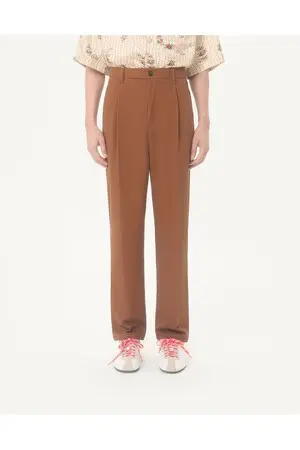Valentino Garavani Cotton Gabardine Trousers