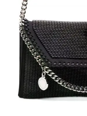 Stella McCartney Falabella Sequin-embellished Shoulder Bag