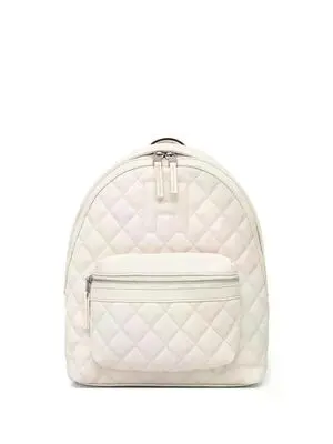 SILVIAN HEACH Quilted Logo-embossed Backpack