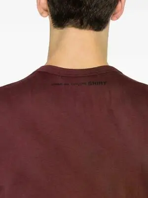 Comme Des Garçons Crew-neck Cotton T-shirt
