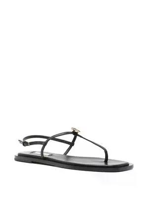 TOTEME T-bar Square-toe Sandals