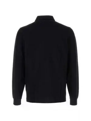 Fred Perry Long-sleeve Logo-embroidered Polo Shirt