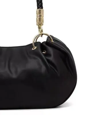 Moschino Logo-embossed Braided-handle Tote Bag