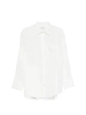 Marc O'polo Striped Chest-pocket Shirt - White