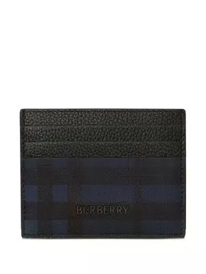 Burberry City Check Card Case - Black
