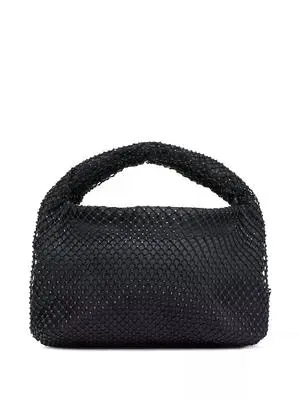 Armani Exchange Rhinestone Embellished Mesh Mini Crossbody Bag