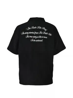 BREATH Embroidered-logo Pocket Polo Shirt - Black