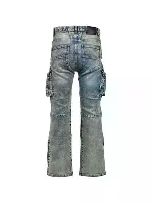 BREATH Panelled Cargo Jeans