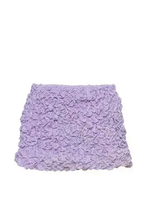 SELIA RICHWOOD Lia Shirred Mini Skirt