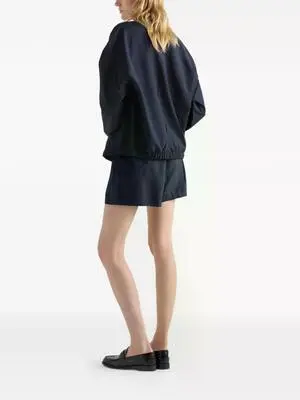 Prada Light Mohair Drawstring Shorts
