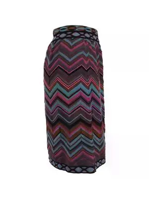 Missoni A-line Knitted Skirt