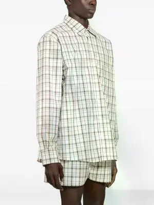 BRYAN JIMENEZ Check-pattern Shirt