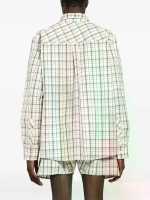 BRYAN JIMENEZ Check-pattern Shirt