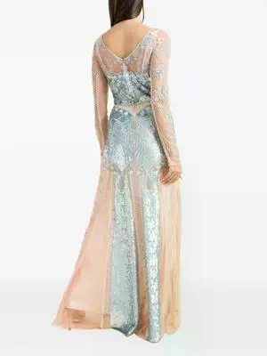 TEMPERLEY LONDON Gigi Sequin-embellished Maxi Dress