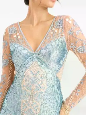 TEMPERLEY LONDON Gigi Sequin-embellished Maxi Dress