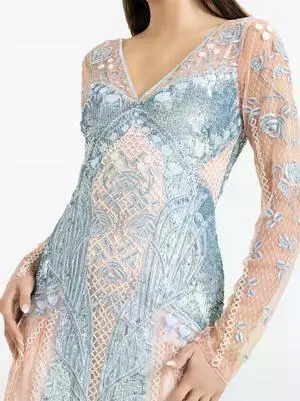 TEMPERLEY LONDON Gigi Sequin-embellished Maxi Dress