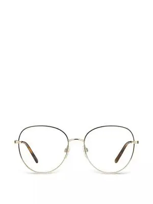 Marc Jacobs Round Frame Glasses - Gold