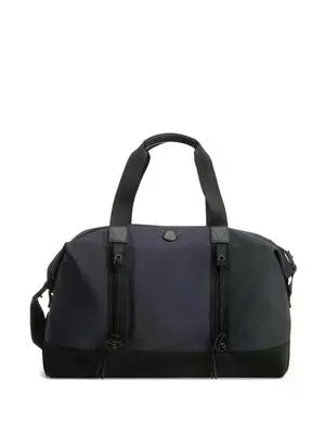 Moncler Tech Duffle Weekend Holdall Bag - Blue