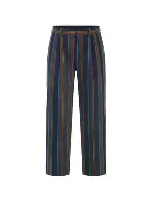 Viktor & Rolf Bayadere Stripe Pleated Trousers