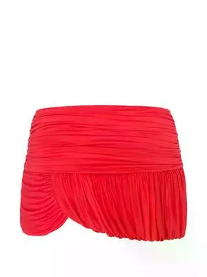 Christopher Esber Beach Glass Bubble Ruched Mini Skirt