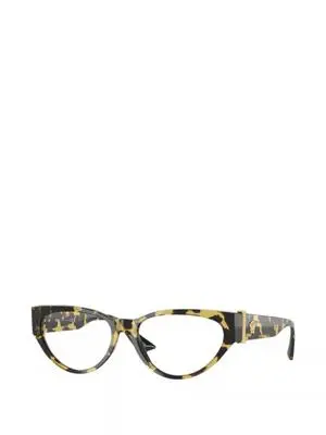 Versace Cat Eye Frame Eyeglasses - Neutrals