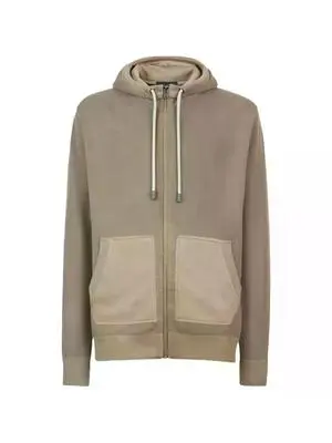 Sease Honeycomb Knit Zip-up Hoodie