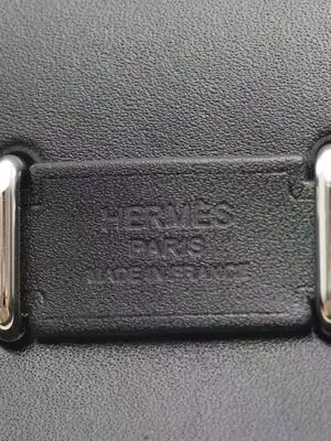 Hermès Herbag Zip 20 Crossbody Bag - Black