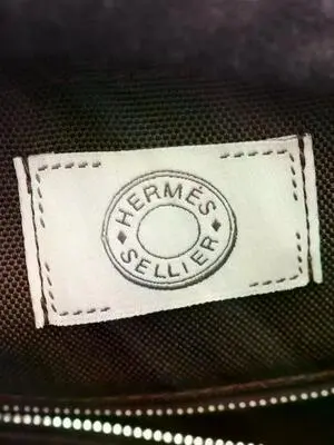 Hermès Toile Sac De Pansage Grooming Tote Bag