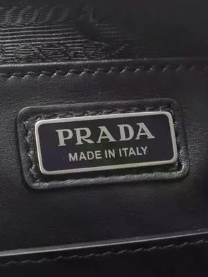 Prada Saffiano Brique Shoulder Bag