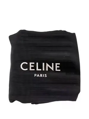 Celine Smooth Calfskin Logo Triangle Crossbody Bag