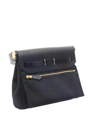 Hermès Herbag Zip 20 Crossbody Bag - Black