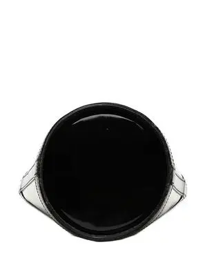 FERRAGAMO Vinyl Gancini Bucket Bag