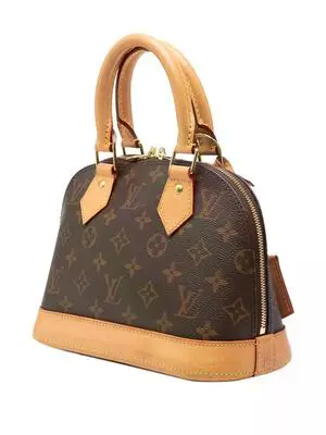 LOUIS VUITTON Monogram Alma Bb Satchel