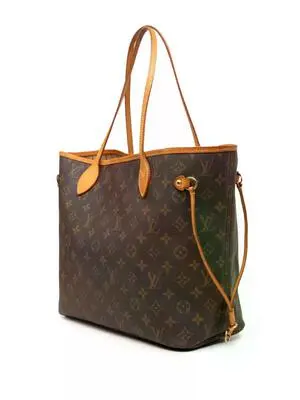 LOUIS VUITTON Monogram Neverfull Mm Tote Bag