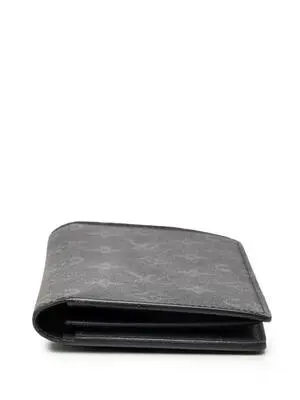 LOUIS VUITTON 2020 Monogram Eclipse Brazza Wallet Long Wallets