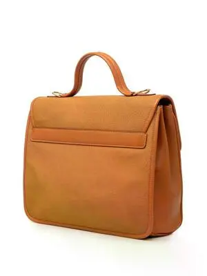 Gucci Calfskin Turnlock Top Handle Bag