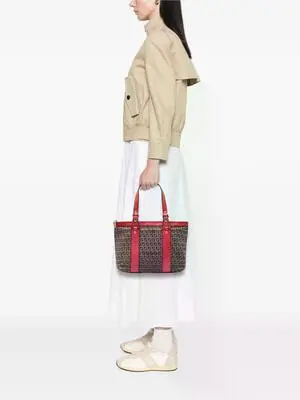 Fendi Zucchino Canvas Tote Bag