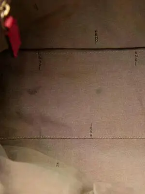 Fendi Zucchino Canvas Tote Bag