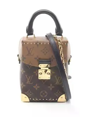 LOUIS VUITTON Monogram Reverse Camera Box Satchel