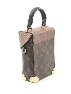 LOUIS VUITTON Monogram Reverse Camera Box Satchel