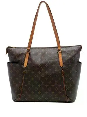 LOUIS VUITTON Monogram Totally Mm Tote Bag - Brown